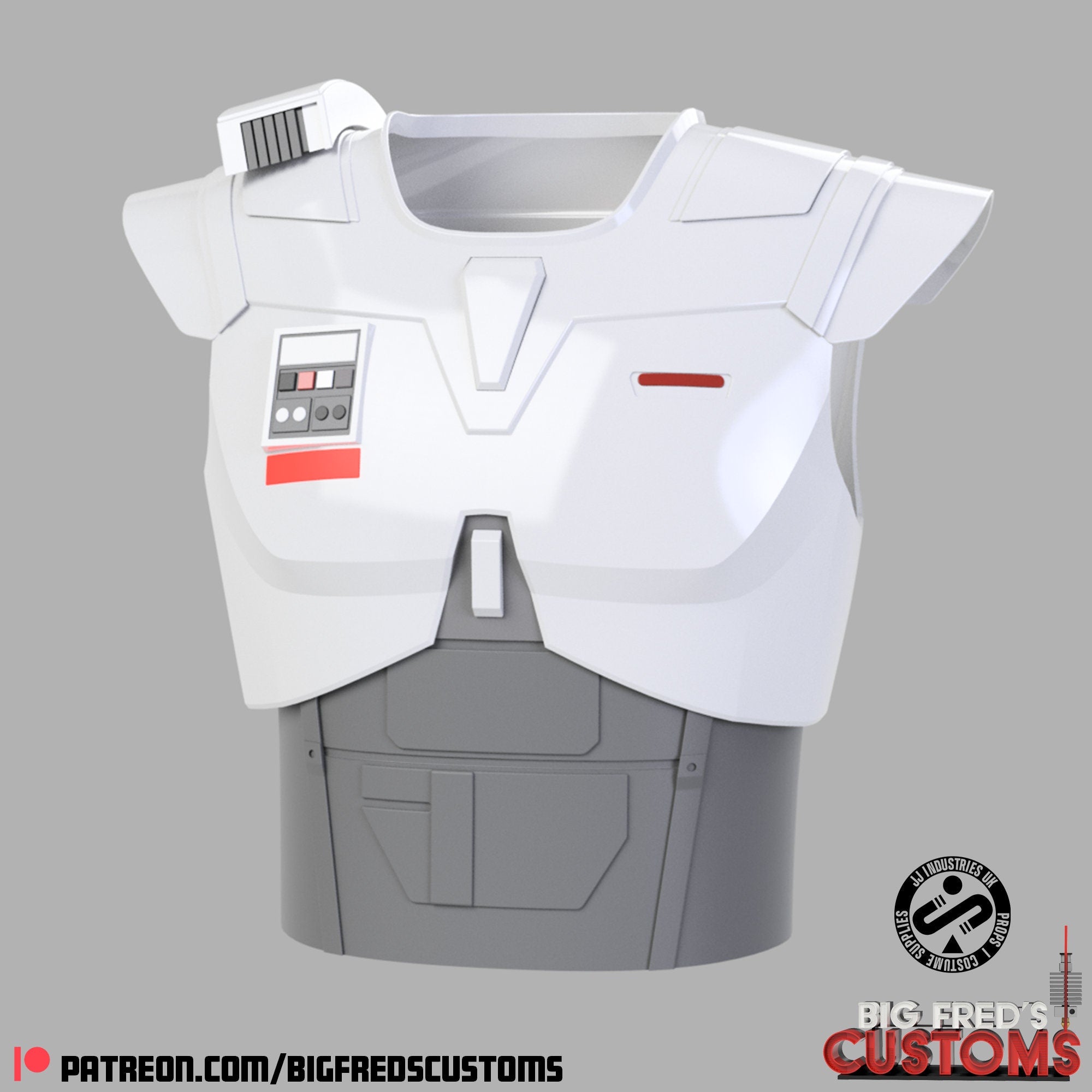 Imperial Super Commando Chest Armor (Beskar Stormtrooper) Stl (Downloa ...