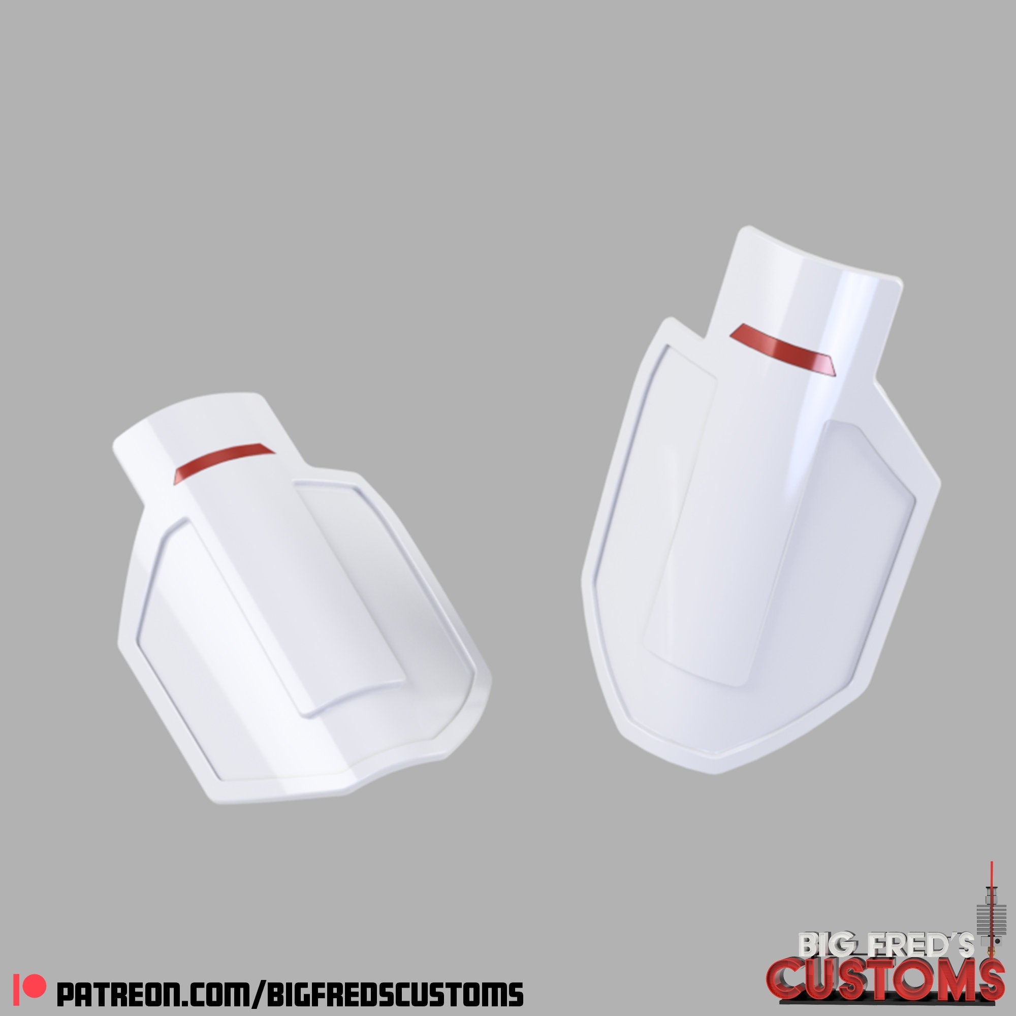 Imperial Super Commando Thigh Armor (Beskar Stormtrooper) Stl (Downloa ...