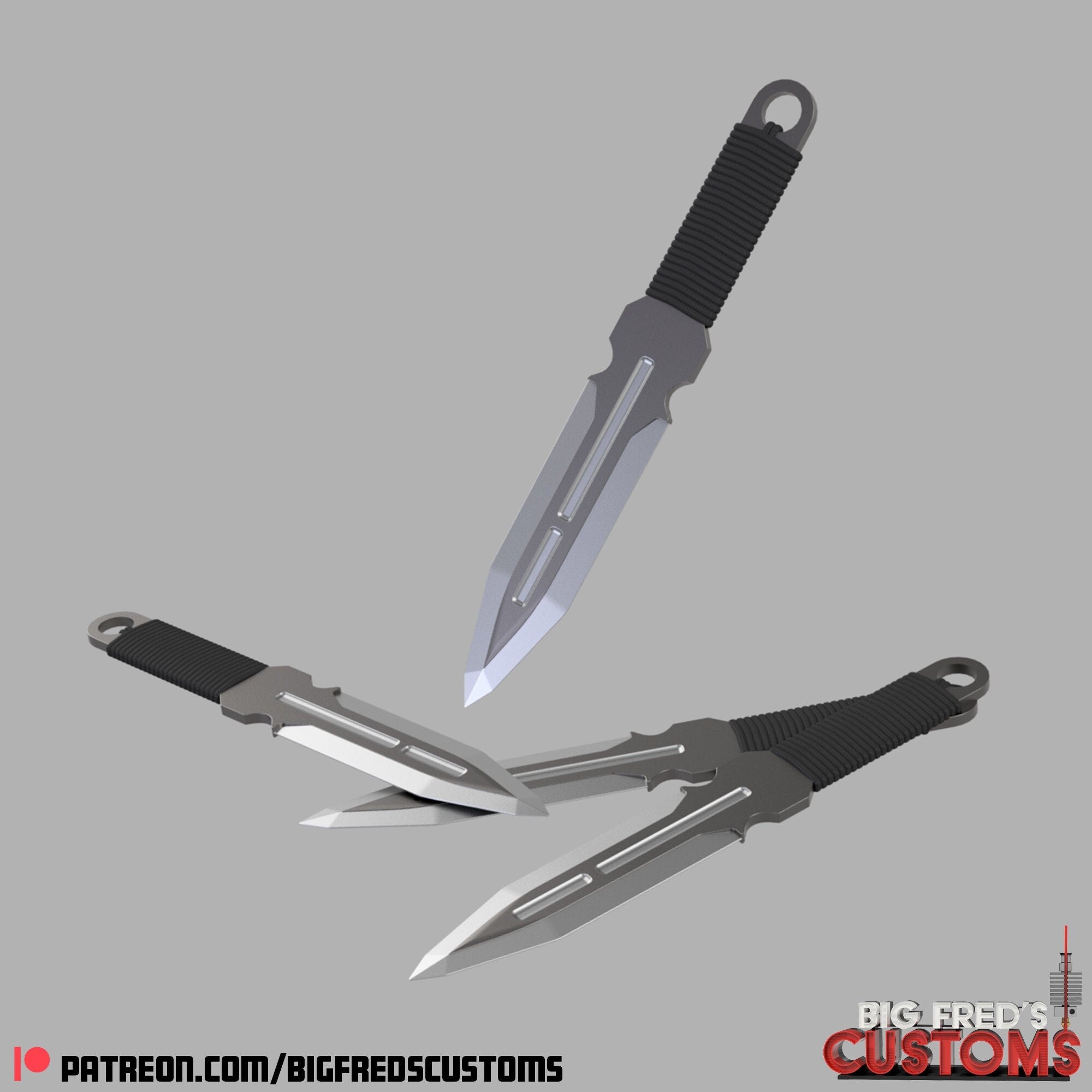 K-2 Throwing Knife (Helldivers 2) Stl (Download) – Big Fred's Customs